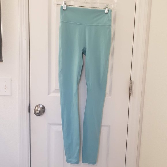 Fabletics | Pants & Jumpsuits | Motion365 Fabletics Leggings Teal Mint ...